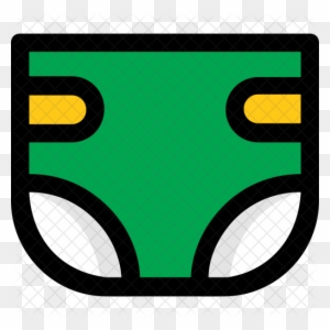 Baby Nappy Icon - Diaper - Free Transparent PNG Clipart Images Download