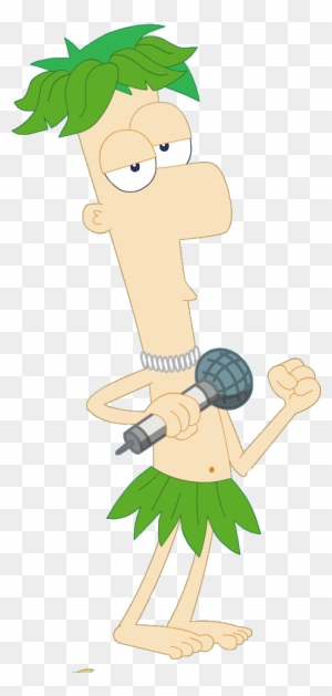 Ferb Hawaiian Garb - Phineas And Ferb Transparent Background - Free ...