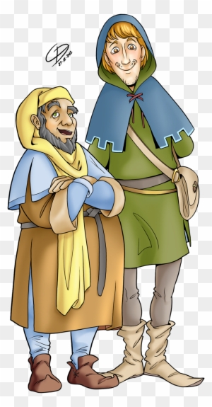 Middle Ages Medieval People Cartoon Peasant Clip Art - Medieval Peasant ...