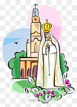 Religious Icon Our Lady Of Fatima Royalty Free Vector - Olive Oil Clip ...