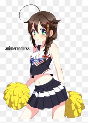 Anime Cheerleader Jumping Png - Anime Cheer Leader - Free Transparent ...