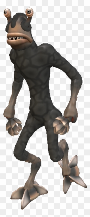 Pop Eyed Alien 3d Model Low Poly Rigged Animated Dae - Figurine - Free ...