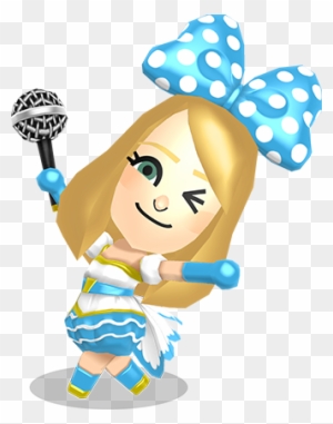 Female Pop Star Official Art - Miitopia Jobs Pop Star - Free ...