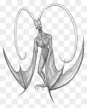 Flying Demon Drawing - Flying Demon - Free Transparent PNG Clipart ...