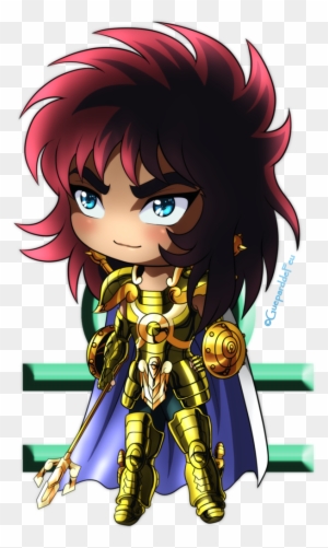 Chibi Libra Dohko By Gueparddefeu - Dohko De Libra Chibi - Free ...