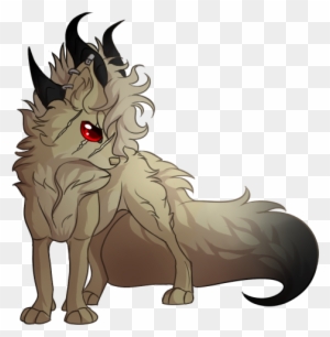 Cutest Demon Wolf Eva By Tiffashy - Cute Demon Animals - Free ...