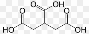 Citric Acid Molecular Structure - Free Transparent PNG Clipart Images ...