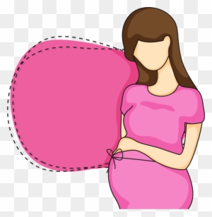 Pregnancy Woman Illustration - Pregnant Women Vector Png - Free ...