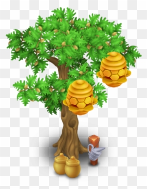 Beehive Tree Stage 2 - Bee Hive On Tree - Free Transparent PNG Clipart ...