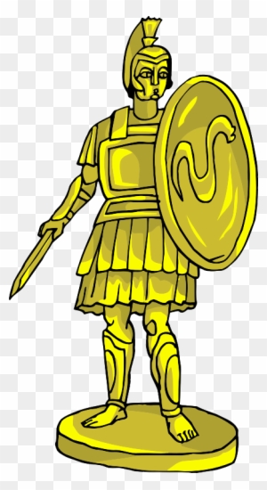 Medium Image - Golden Statue Clipart - Free Transparent PNG Clipart ...