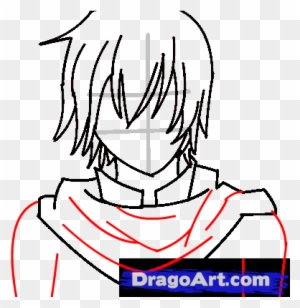 Drawn Scarf Chibi - Anime Scarf How To Draw - Free Transparent PNG ...