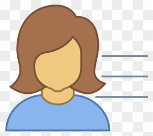Female User Icon For Kids - Png Persona Femme - Free Transparent PNG ...