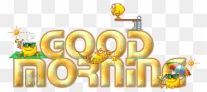Animated Good Mrng Gif - Free Transparent PNG Clipart Images Download