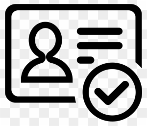 Digital Identity Verification - Checking Id Clip Art - Free Transparent PNG Clipart Images Download