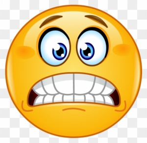 Stressed Out Emoticon - Oh No Emoji Face - Free Transparent PNG Clipart ...