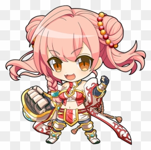 Chibi Momo - Aegis - Free Transparent PNG Clipart Images Download