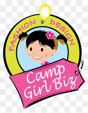 Camp Girl Biz Logo - Glitter Geep Girl Shirts - Free Transparent PNG ...