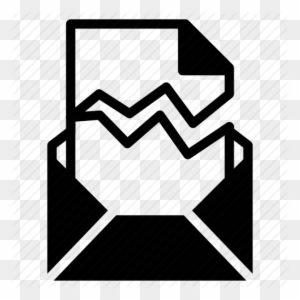 Email Icons Broken - Pdf And Email Icon - Free Transparent PNG Clipart ...
