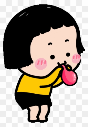 Little Girl And Cat Messages Sticker-5 - Mim Mobile Girl Gif - Free Transparent PNG Clipart ...