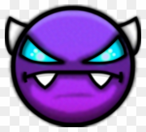 Mediumdemon - Geometry Dash Easy Demon - Free Transparent PNG Clipart ...
