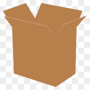 Cardboard Box Clipart Cardboard Closed Box Clip Art - Closed Cardboard ...