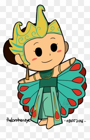 Tari Merak By Thebrokeneye - Tari Merak Clipart - Free Transparent PNG ...