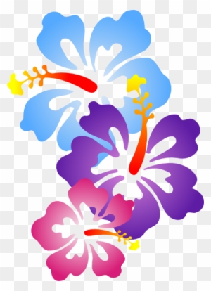 Sky Blue Color Flower Vector - Free Transparent PNG Clipart Images Download