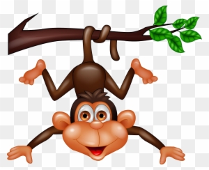 Upside Down Hanging Monkey Clipart Download - 100 Of The Most Playful ...