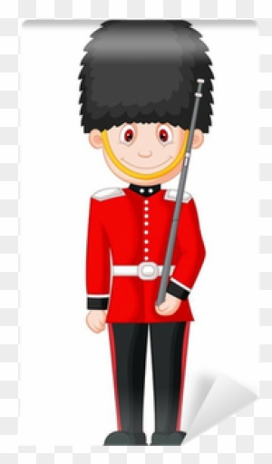 Illustration Of A British Royal Guard Wall Mural • - Royal Guards Clip ...