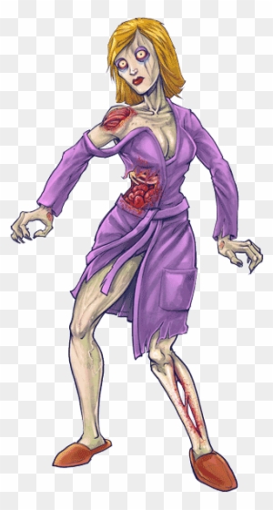 Zombie Woman Figurine - Zombie - Free Transparent PNG Clipart Images ...