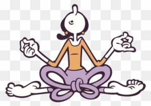 Auhmmmm Inhale Exhale - Yoga Comic - Free Transparent PNG Clipart ...