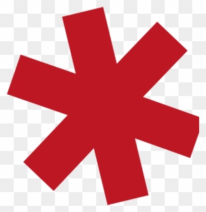 Thumbnail For Version As Of - Red Asterisk Png - Free Transparent PNG ...