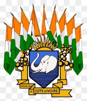 The Historical And Alternative Coat Of Arms Of The - Ivory Coast Coat ...