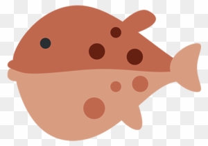 Blowfish Emoji - Blowfish - Free Transparent PNG Clipart Images Download