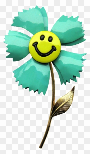 Smiling Flower Coloring - Smiling Flower Png - Free Transparent PNG ...