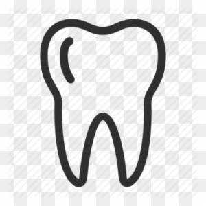 Dental - Tooth Outline - Free Transparent PNG Clipart Images Download