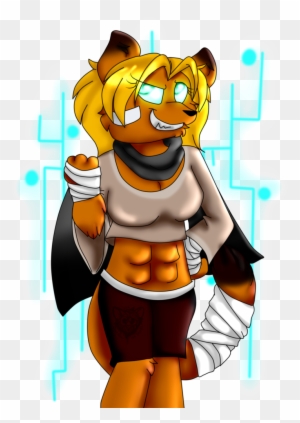 Art Trade- Robo Puma By Thelooneycharboa - Cartoon - Free Transparent ...