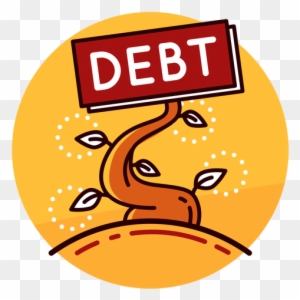 Debt Growth Icon Transparent Png - Debt - Free Transparent PNG Clipart ...