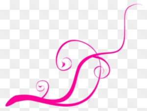 Pink Swirly Line