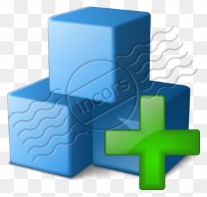 Cubes Blue Add Image - Electric Blue - Free Transparent PNG Clipart ...