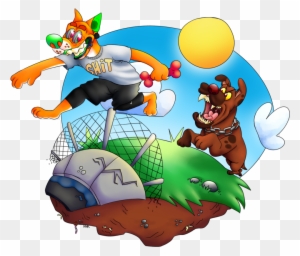 Dog Man Steals From Dog By Noodle-beast - Cartoon - Free Transparent ...