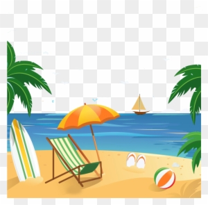 Summer Beach Clipart, Transparent PNG Clipart Images Free Download ...