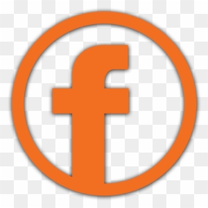 Facebook Icon Dark Orange - Free Transparent PNG Clipart Images Download