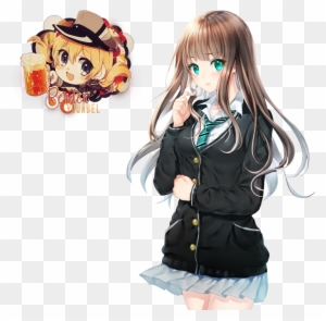 [render - Anime Shibuya Rin Png - Free Transparent PNG Clipart Images ...