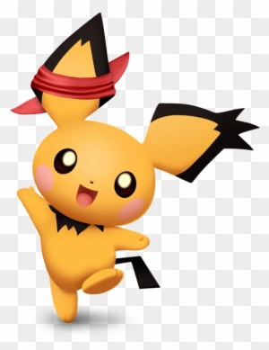 Electric - Super Smash Bros Ultimate Pichu - Free Transparent PNG ...