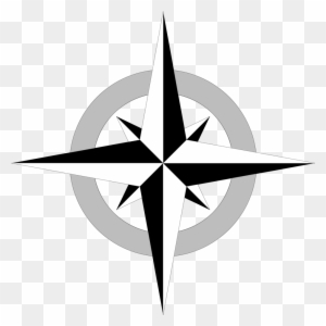 Public Domain Mark - Simple Map Compass Vector - Free Transparent PNG ...