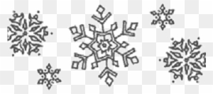Graphics For Snowflake Border Black And White Graphics - White ...