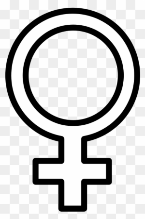 Female Symbol Clip Art - Female Gender Symbol Outline - Free ...