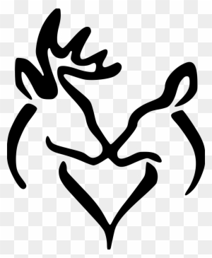 Deer - Love Deer Silhouette - Free Transparent PNG Clipart Images Download