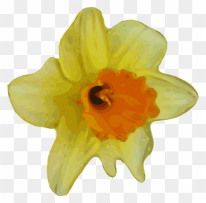Orange Spring Flower Clip Art At Clker - Spring Flowers Png Clipart ...
